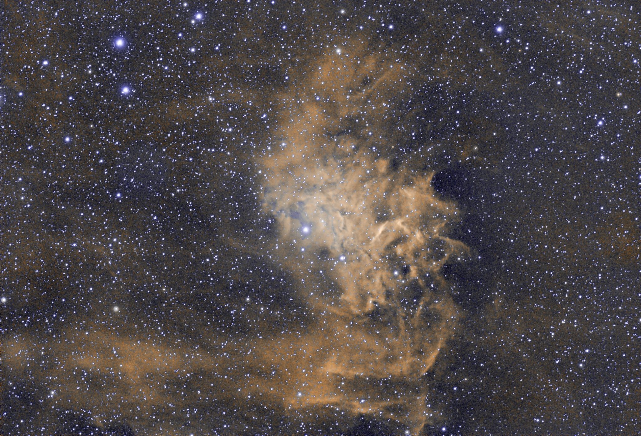 Hubble Palette Using the HubbleMatic Siril Script – The Suffolk Sky