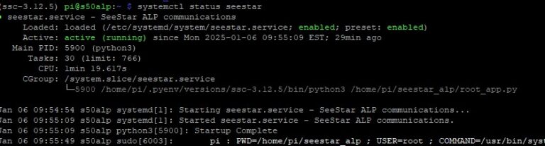 Simple SeeStar Controller with SeeStar Alp on a Raspberry Pi – The Suffolk Sky